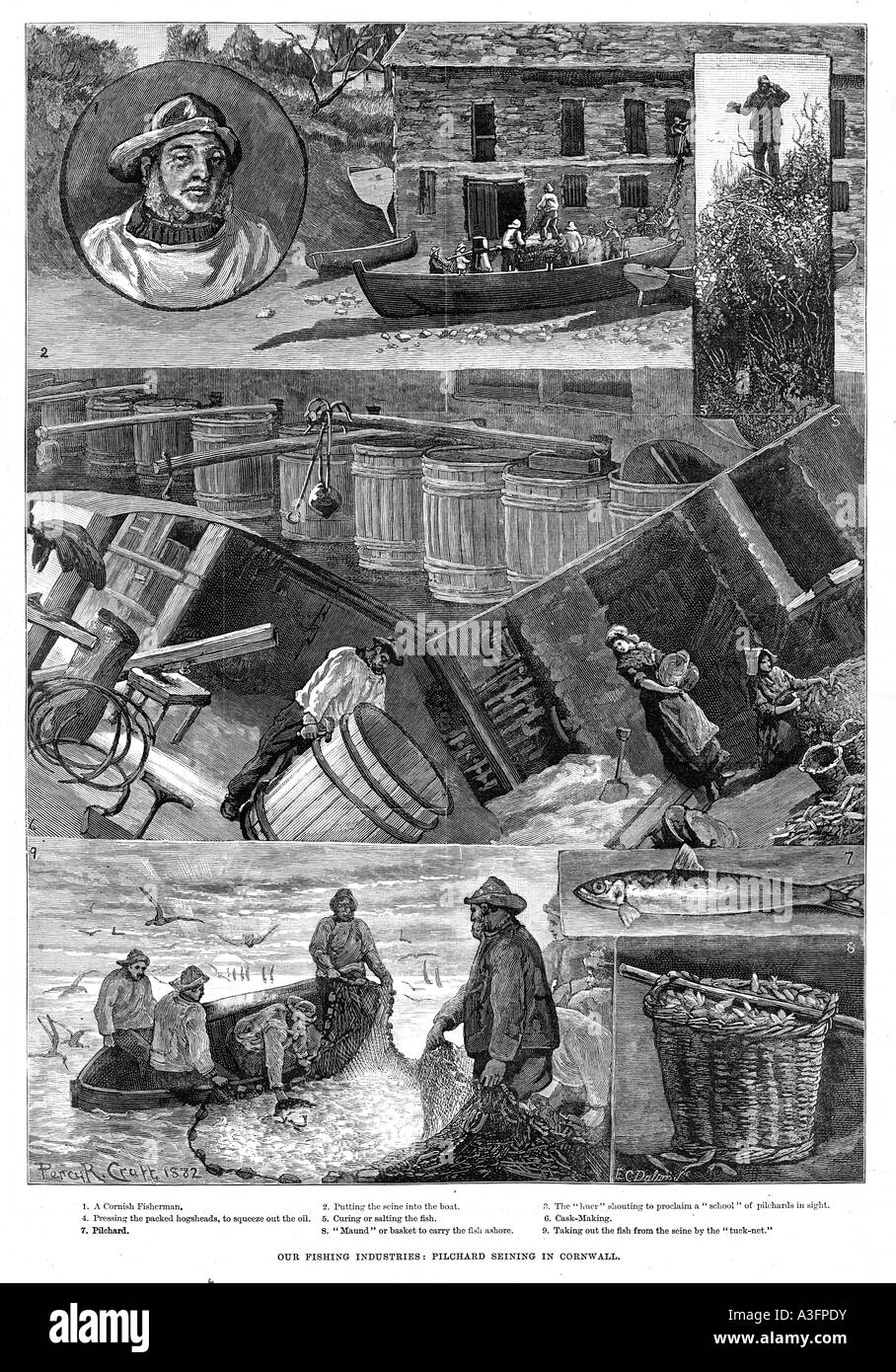Victorian fishing hi-res stock photography and images - Alamy