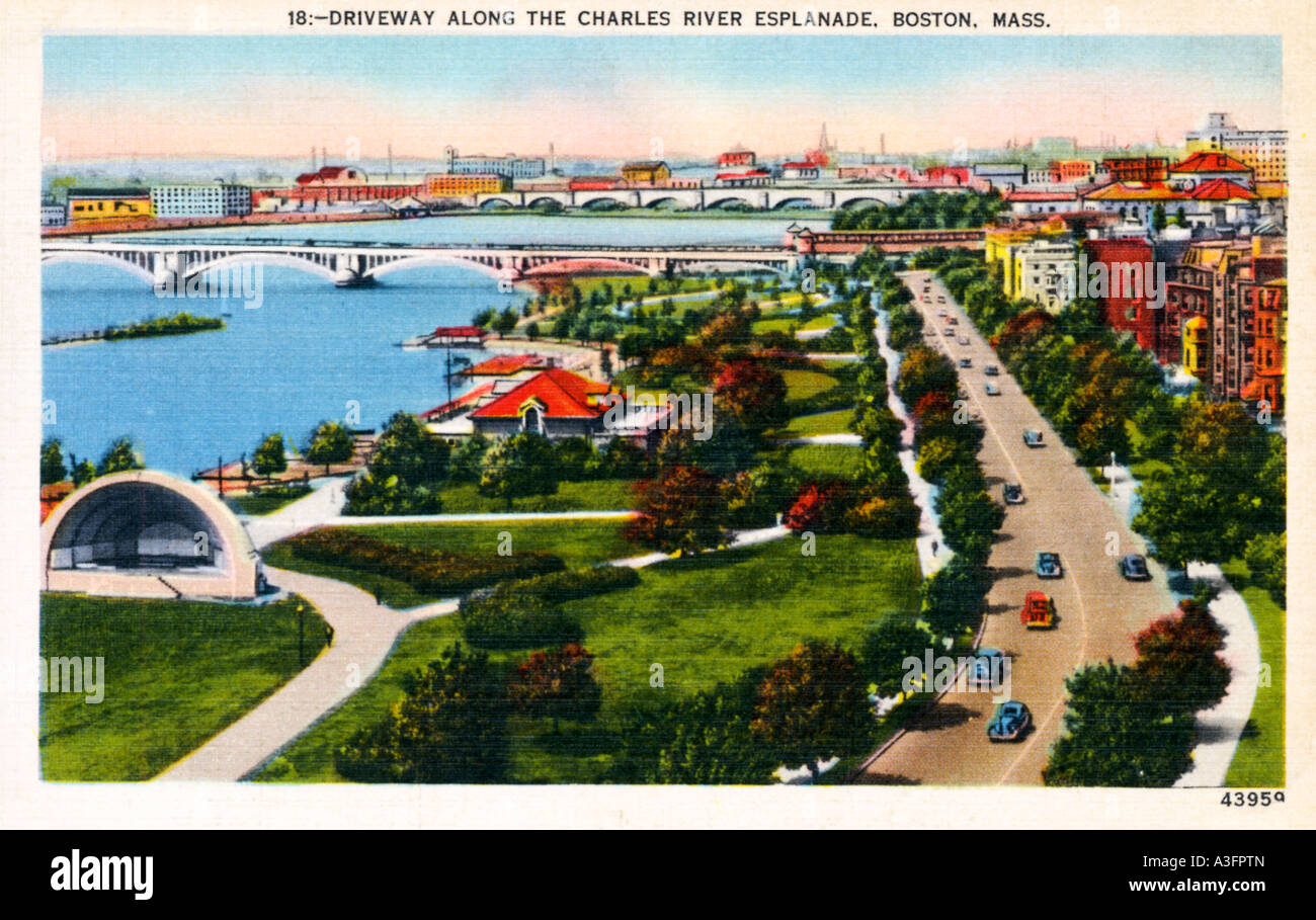 Boston massachusetts 1930s hi-res stock photography and images - Alamy