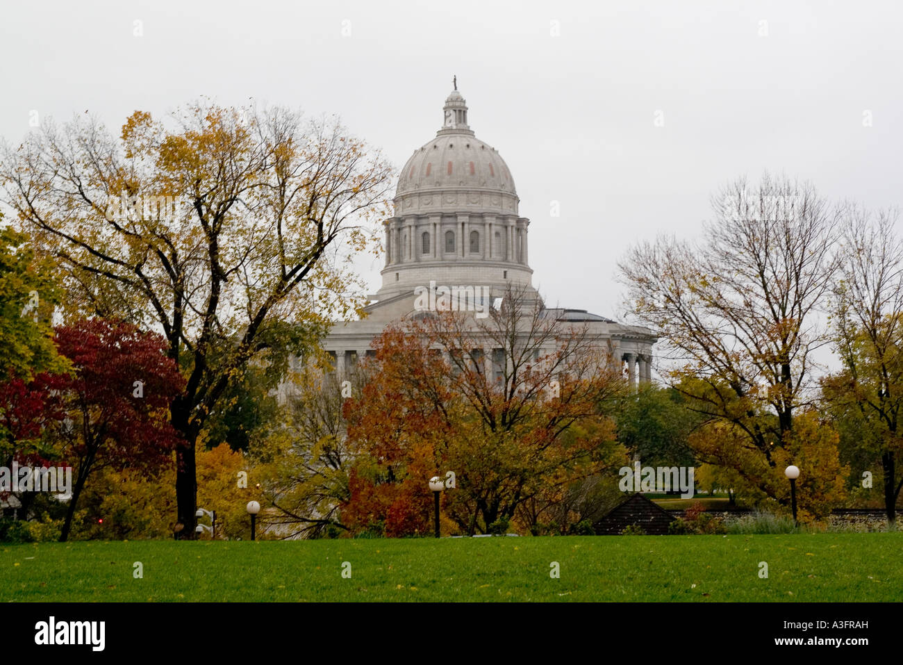 Jefferson City Missouri MO USA The Missouri state capitol building ...