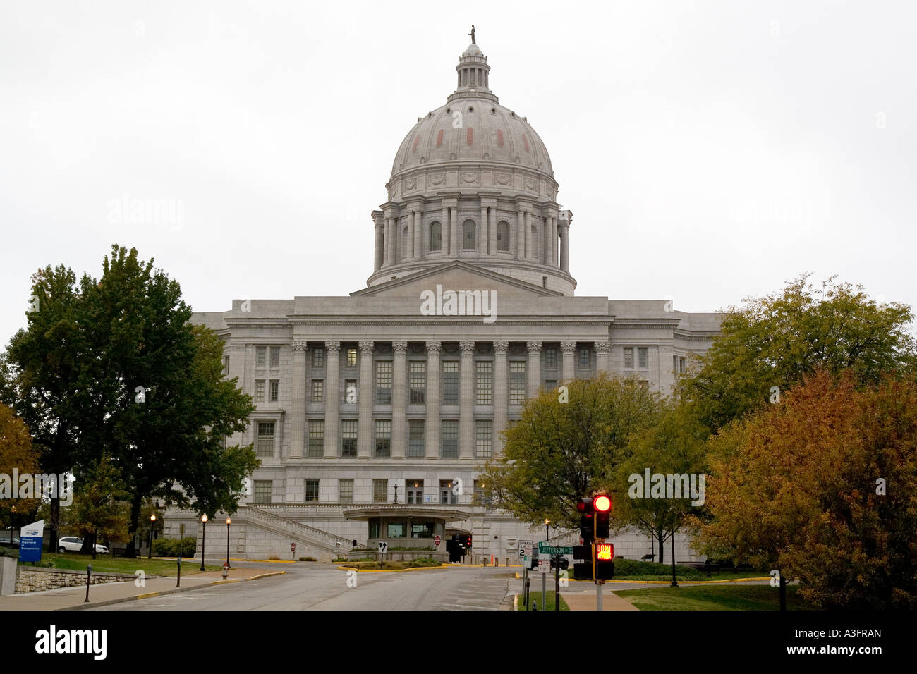 Jefferson City Missouri MO USA The Missouri state capitol building ...