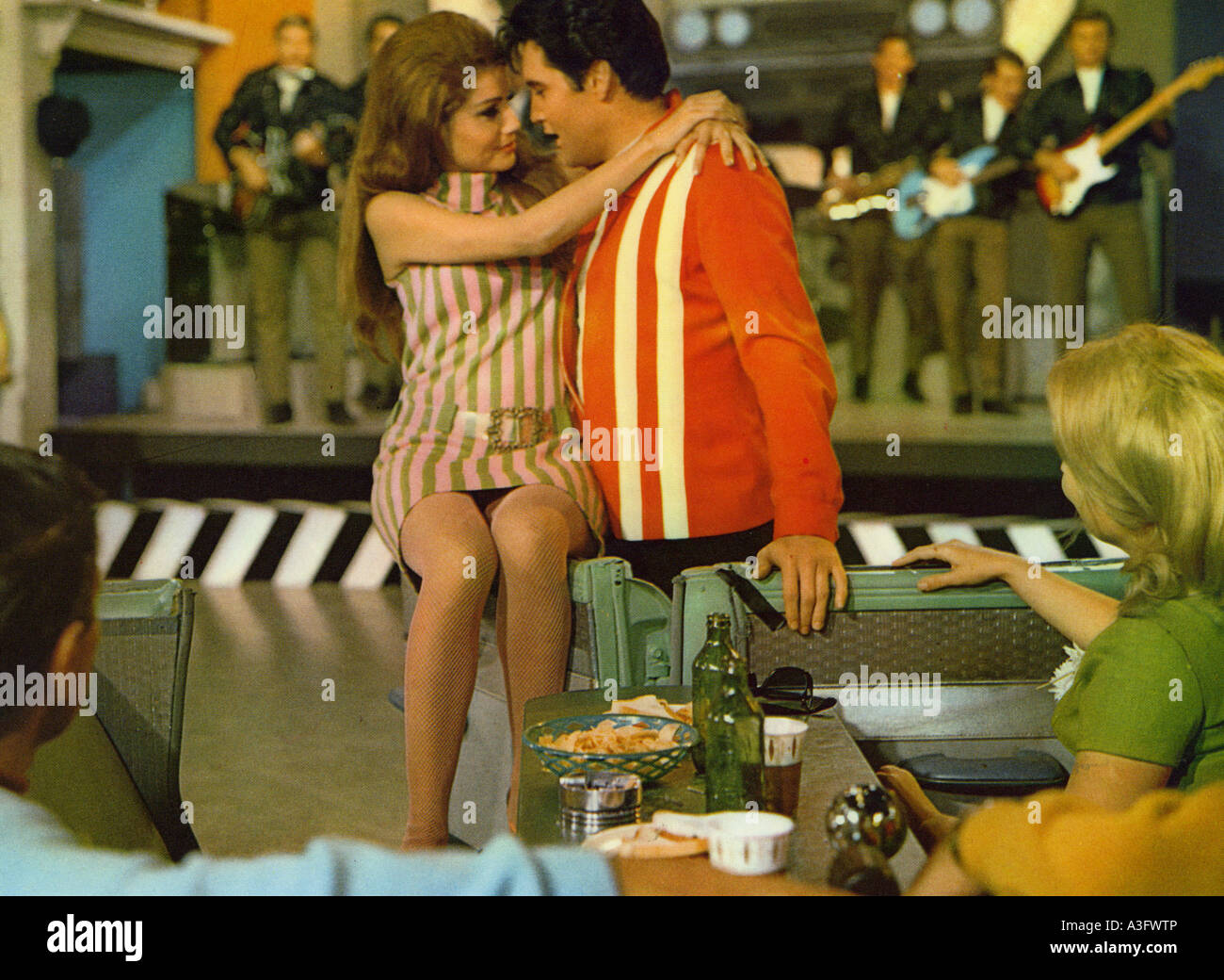 SPEEDWAY 1968 MGM film with Elvis Presley (girl not identified Stock ... SPEEDWAY 1968 MGM film with Elvis Presley (girl not identified Stock ...