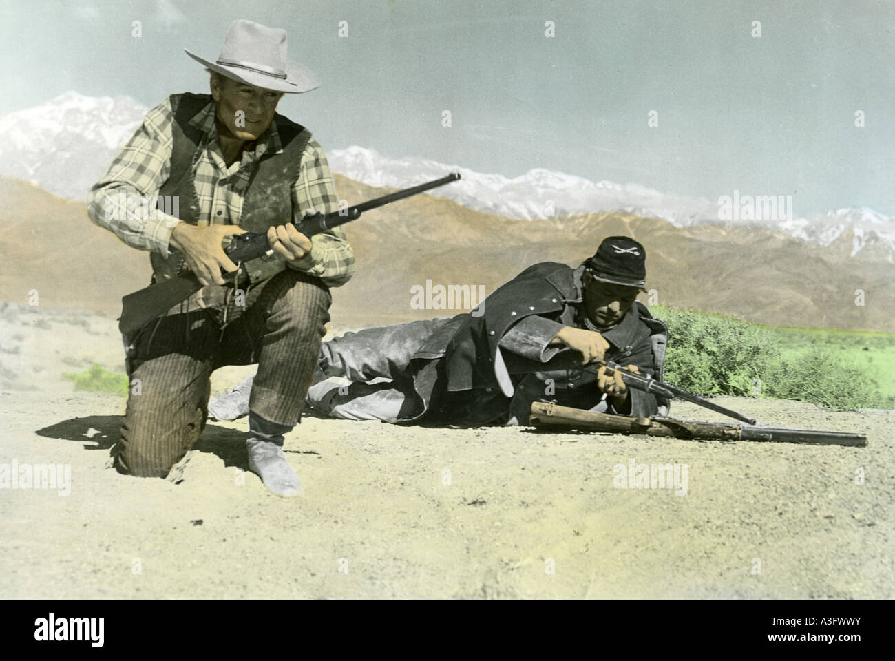 SPRINGFIELD RIFLE 1952 Warner film with Gary Cooper Stock Photo - Alamy