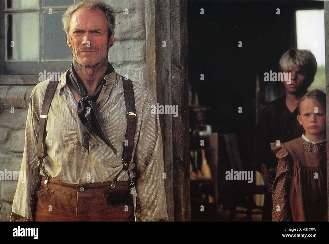 UNFORGIVEN 1992 Warner film with Clint Eastwood as William Munny Stock ...