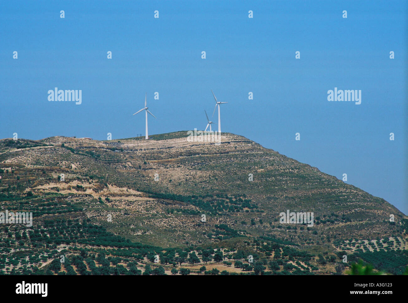 Wind in Crete Stock Photo - Alamy