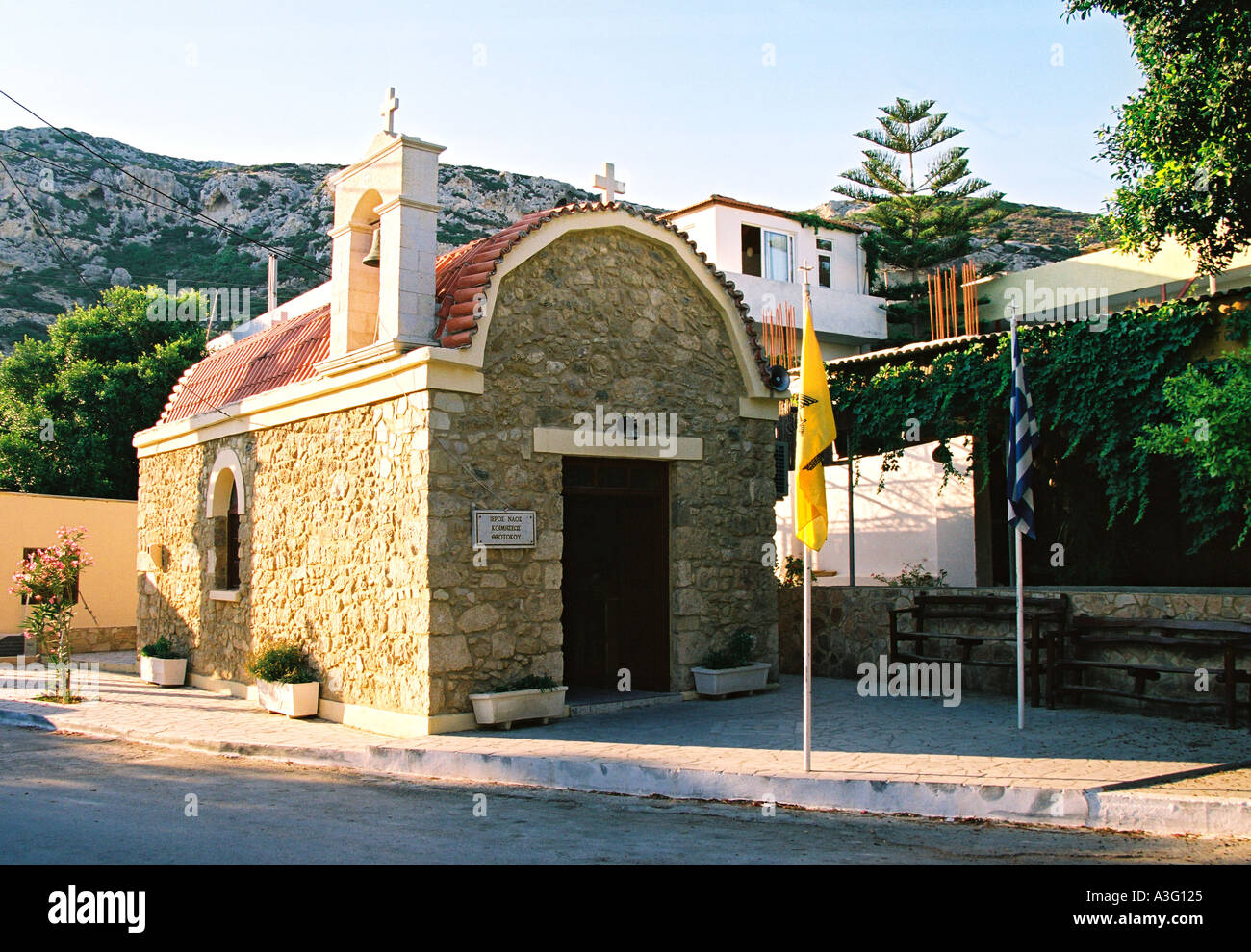 Churches in Crete Stock Photo - Alamy