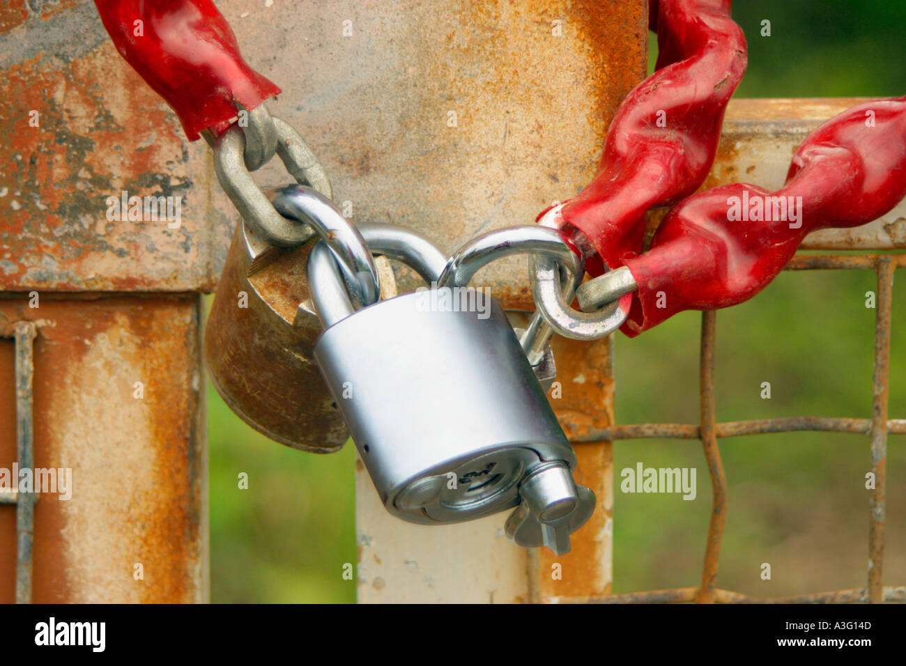 Locked twice hi-res stock photography and images - Alamy