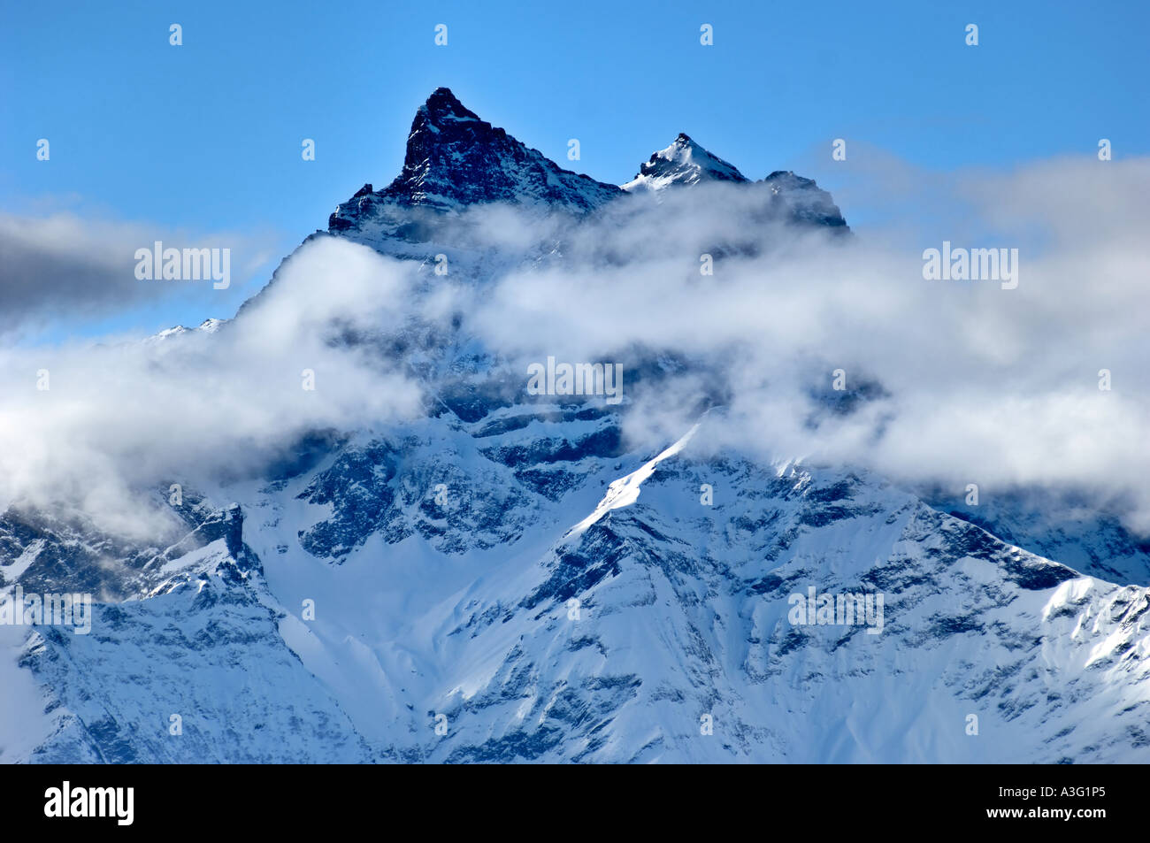 Alps mountain scene, Switzerland, Europe Stock Photo - Alamy