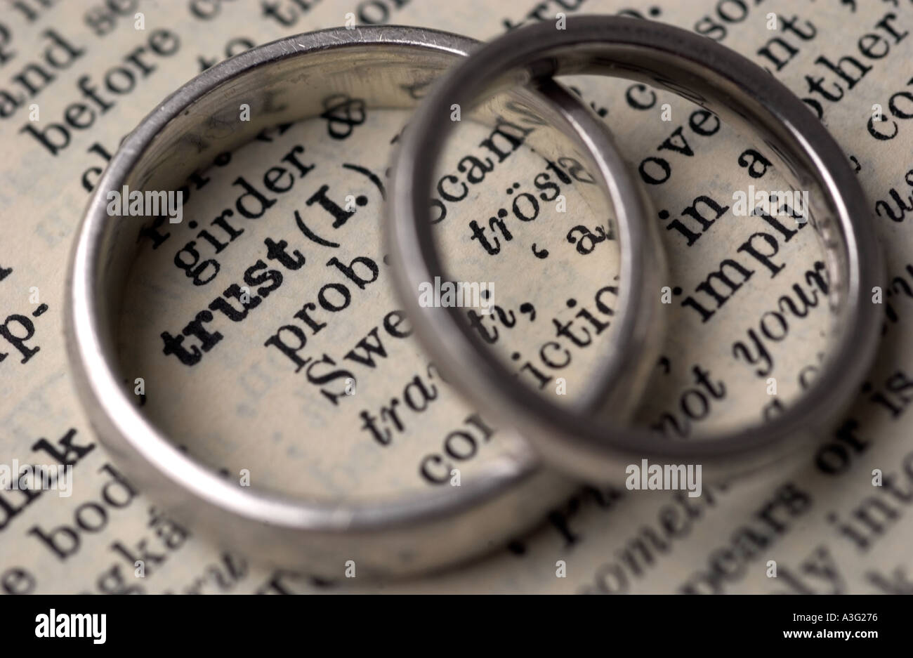 Wedding Rings On A Dictionary Showing The Word Trust Stock Photo Alamy wedding-rings-on-a-dictionary-showing-the-word-trust-stock-photo-alamy