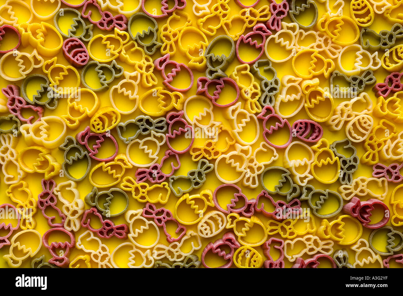 Easter pasta shapes hi-res stock photography and images - Alamy