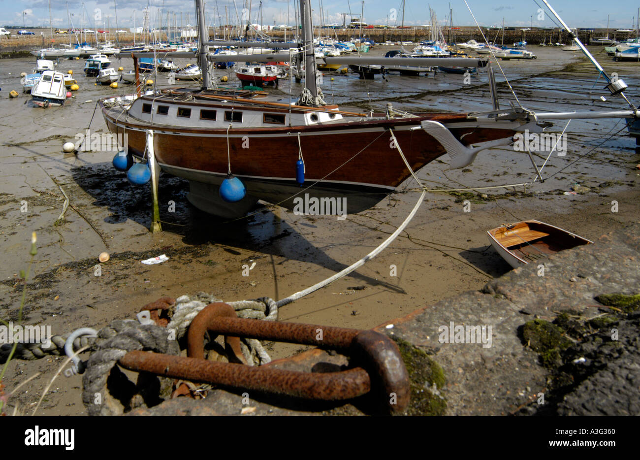 Whilst the tide is out hi-res stock photography and images - Alamy