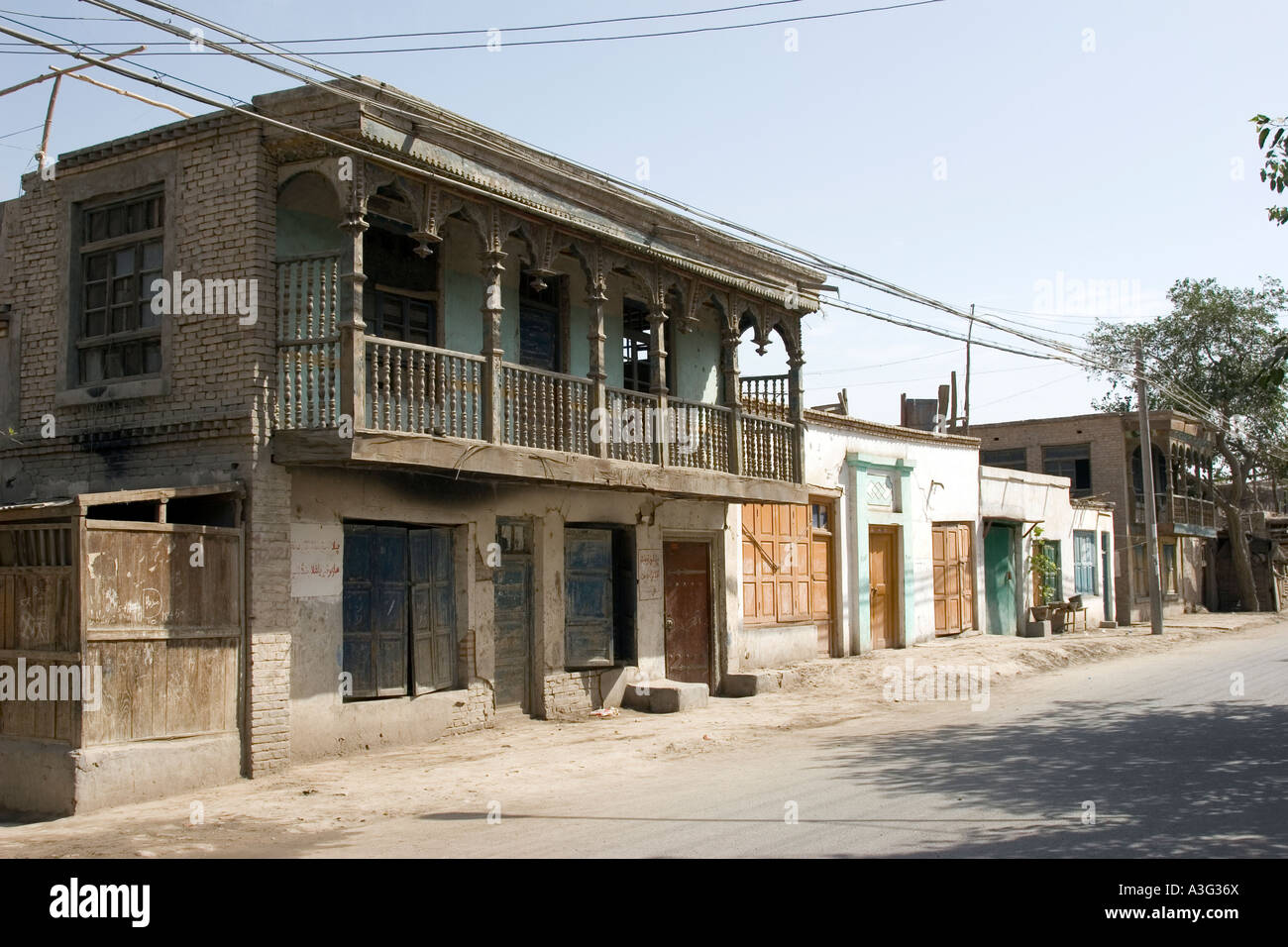 Buildings in Yarkand Xinjiang China Stock Photo - Alamy