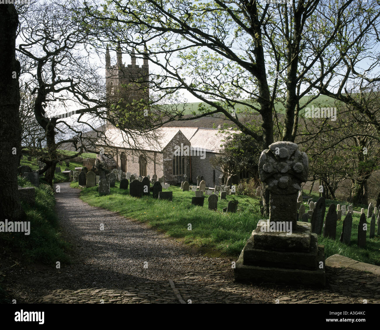 MORWENSTOW CHURCH. CORNWALL. ENGLAND. UK Stock Photo - Alamy