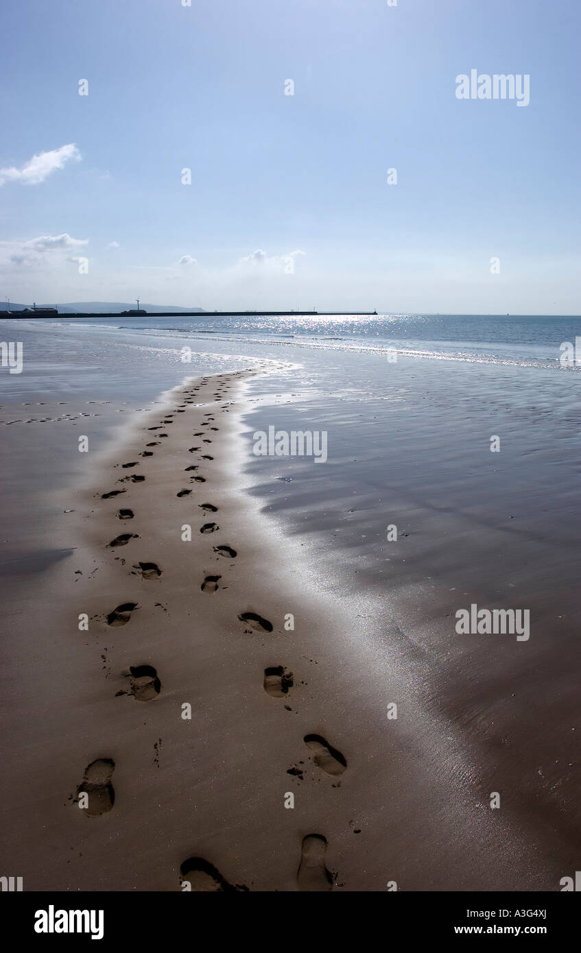 A Walk on the Beach Stock Photo - Alamy