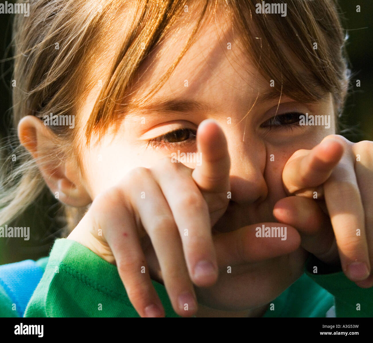 Imitating animals at Howletts Stock Photo - Alamy