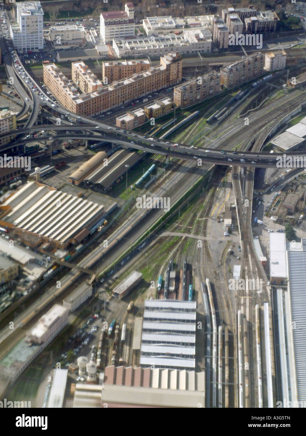 aerial view of rome Stock Photo - Alamy