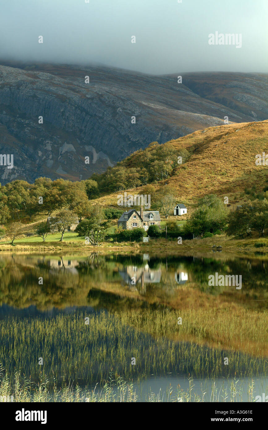 Estate House Sutherland Stock Photo - Alamy