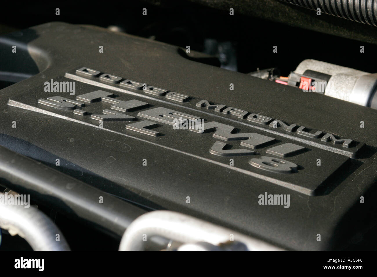 Dodge Ram engine Stock Photo - Alamy