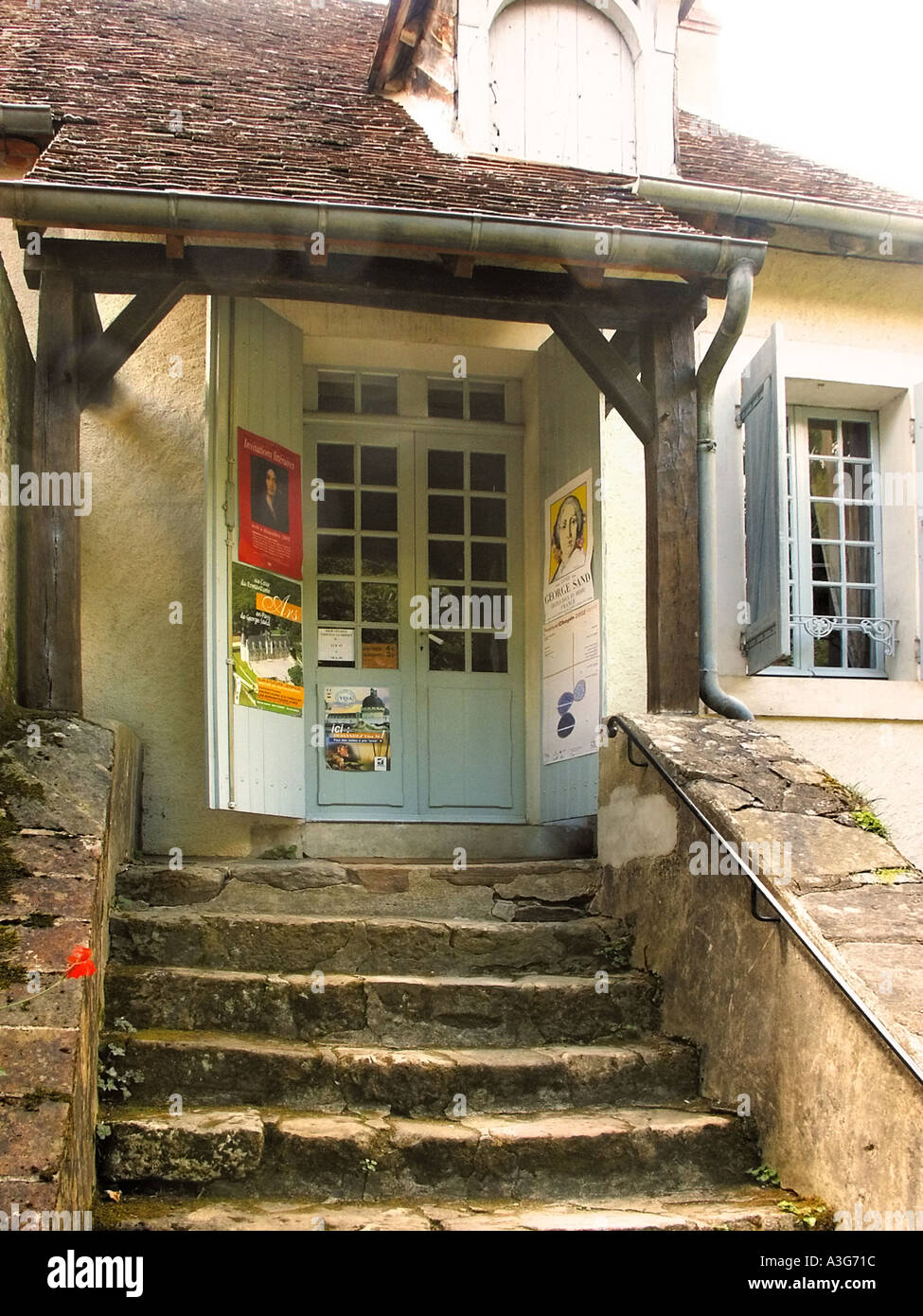 france creuse valley gargilesse village where the novelist george sand ...