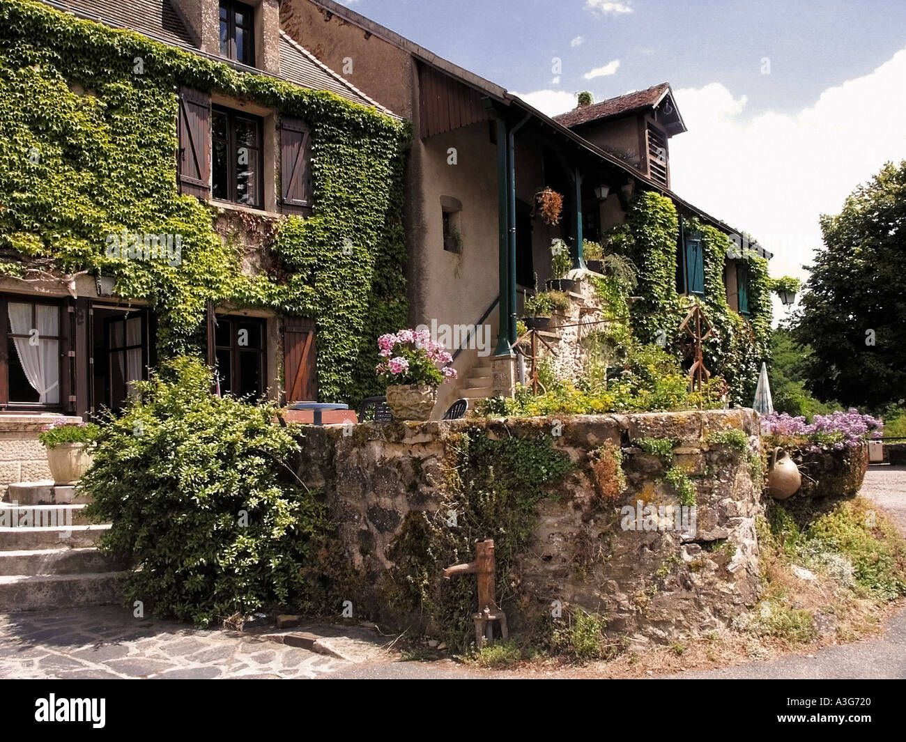france creuse valley gargilesse village where the novelist george sand ...