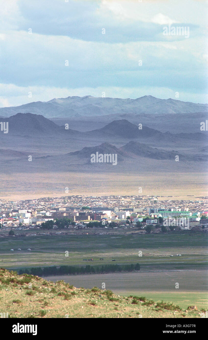 Khovd aimak (province center). Khovd aimag (province). West Mongolia ...