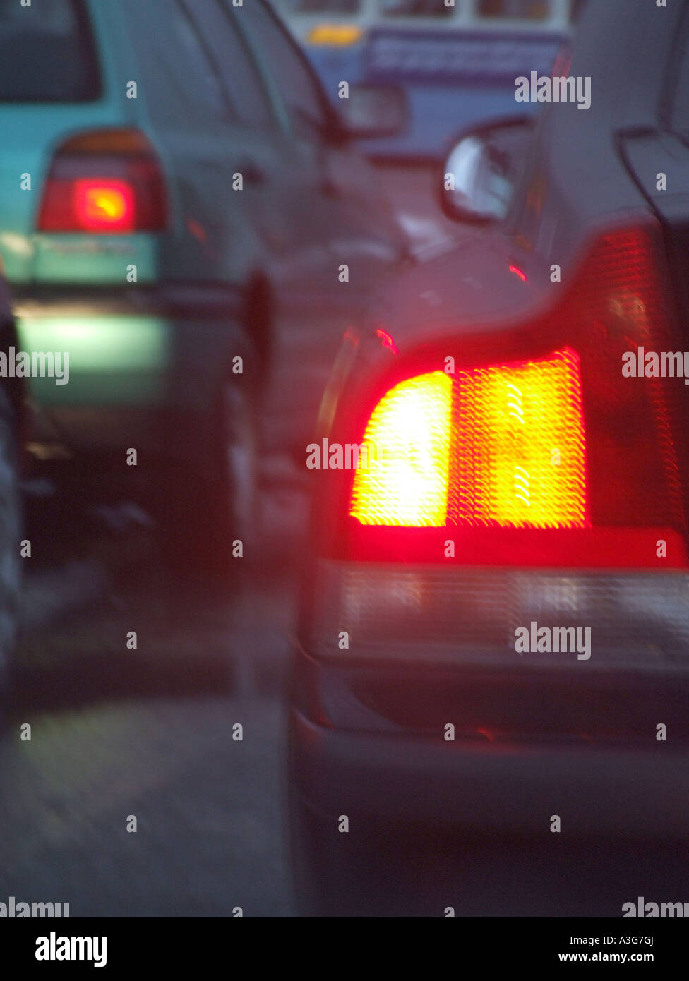 Cars pass in heavy rain hi-res stock photography and images - Alamy