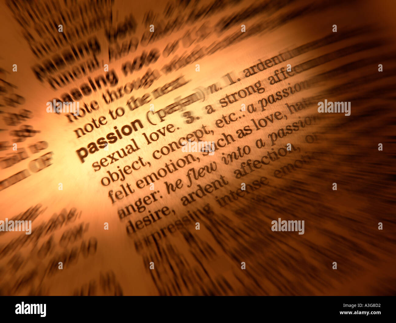 Close Up Dictionary Page Showing High Resolution Stock Photography and ...