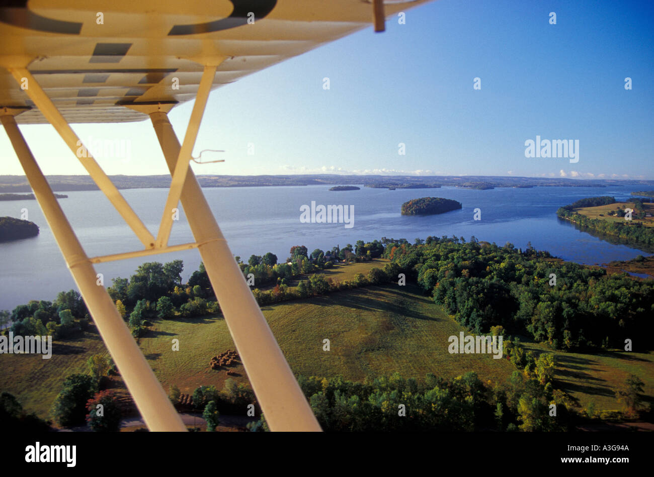 Flying over Rice Lake, Ontario, Canada Stock Photo - Alamy