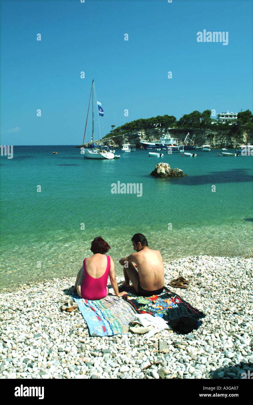 Patitiri beach alonissos greece hi-res stock photography and images - Alamy