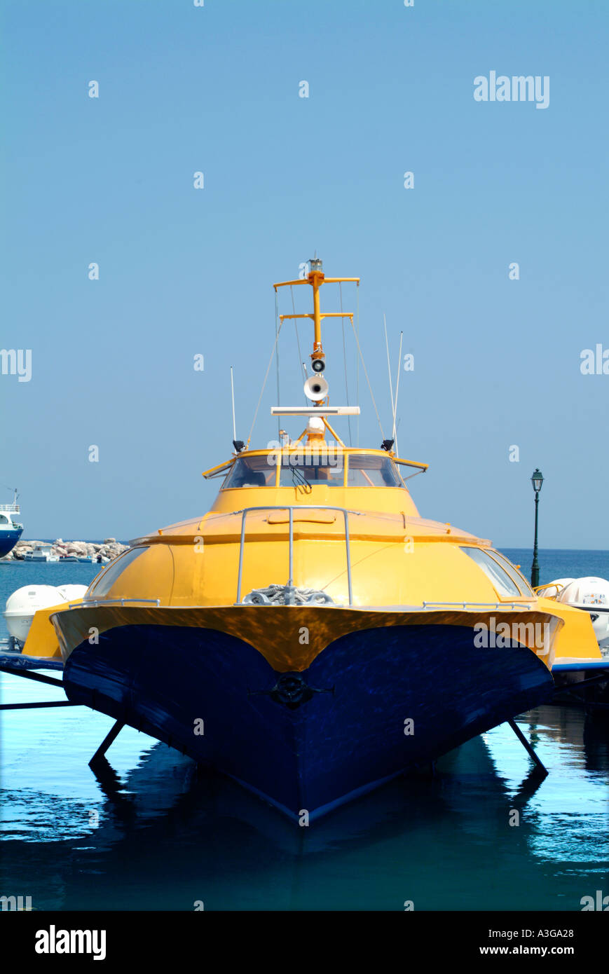 Greek island hydrofoil hi-res stock photography and images - Alamy