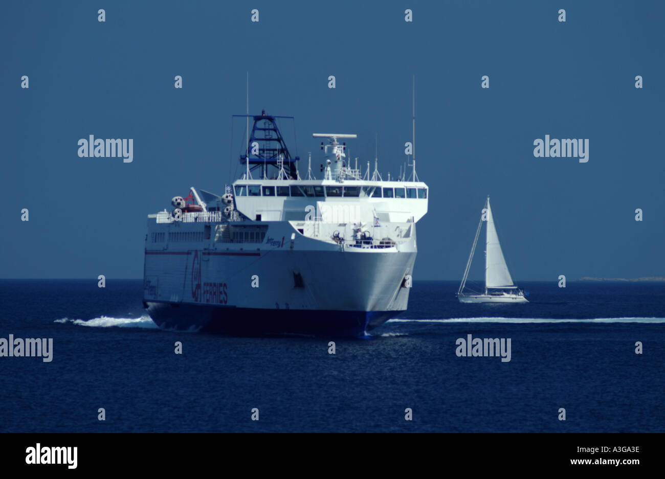 Avoiding ferry hi-res stock photography and images - Alamy