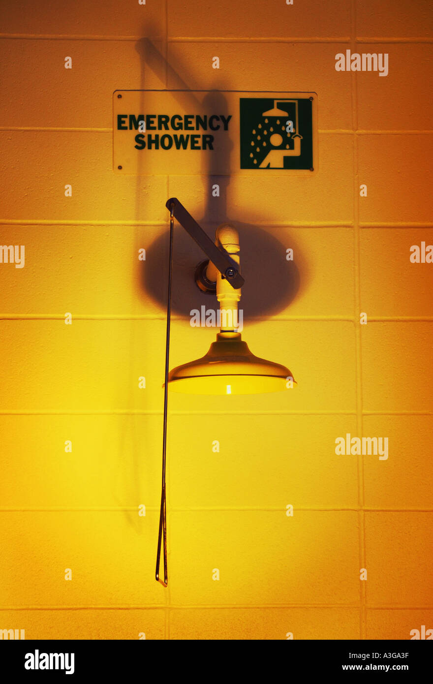 Safety shower hi-res stock photography and images - Alamy