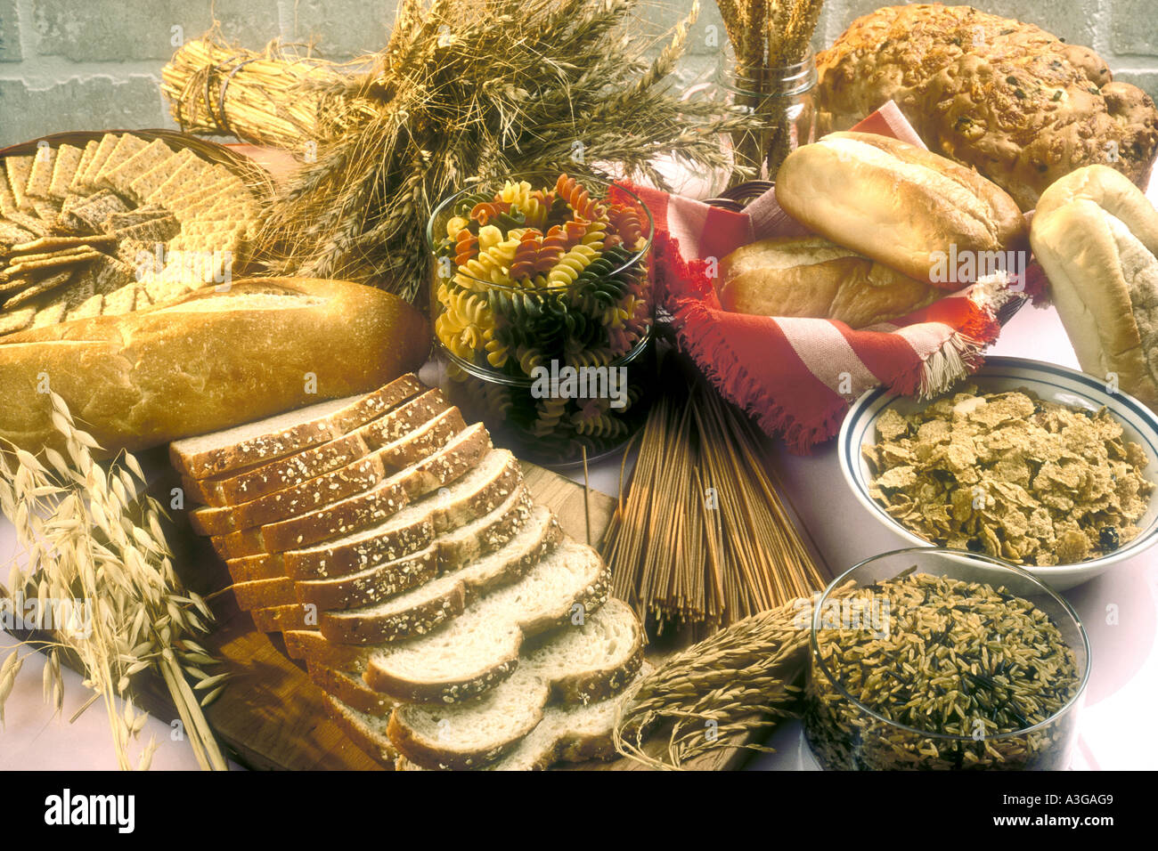Carbohydrate food groups hi-res stock photography and images - Alamy