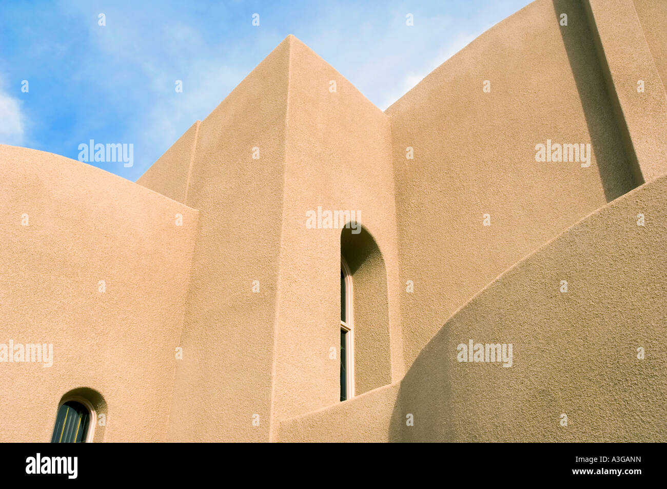 Architectural detail of a sandstone building. Space for copy. Camera ...