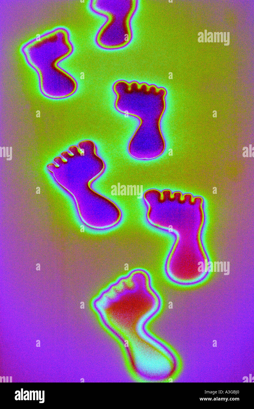 Barefooted steps hi-res stock photography and images - Alamy