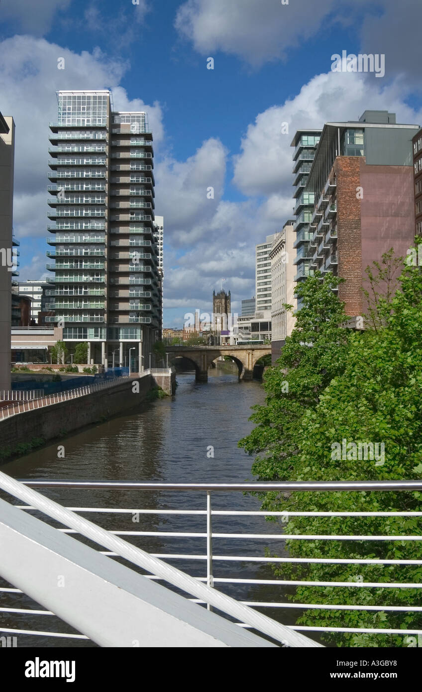 River Irwell Manchester England Stock Photo - Alamy