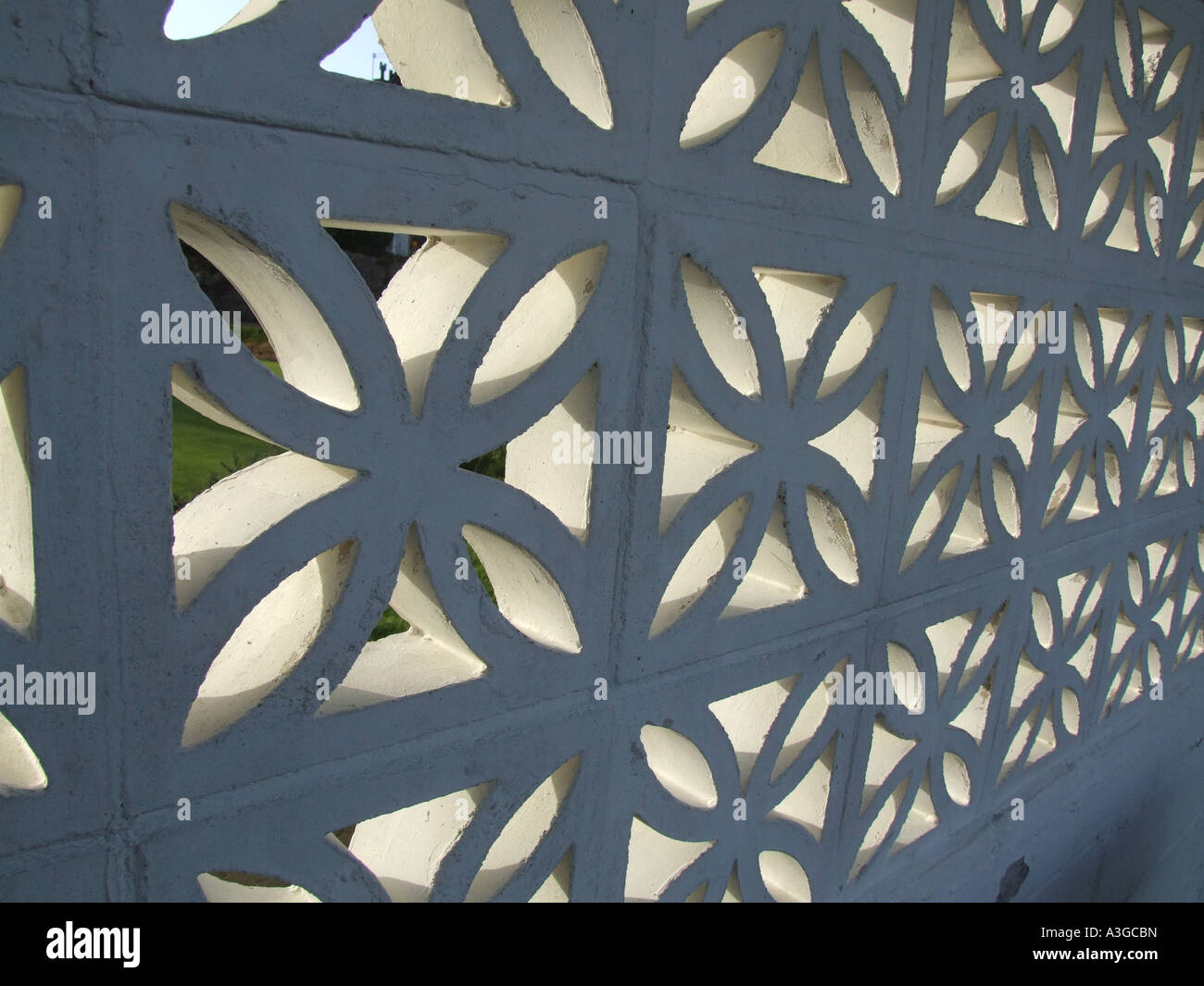Squares see through grids concept mood fence hi-res stock photography ...
