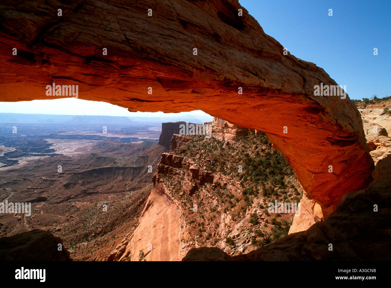 Mesa Arch Canyonlands Utah Stock Photo - Alamy