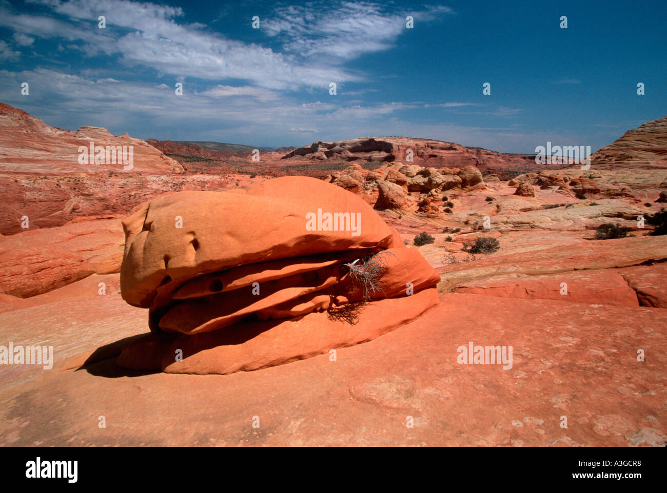 Hamburger Rock Coyote Buttes Arizona Stock Photo - Alamy