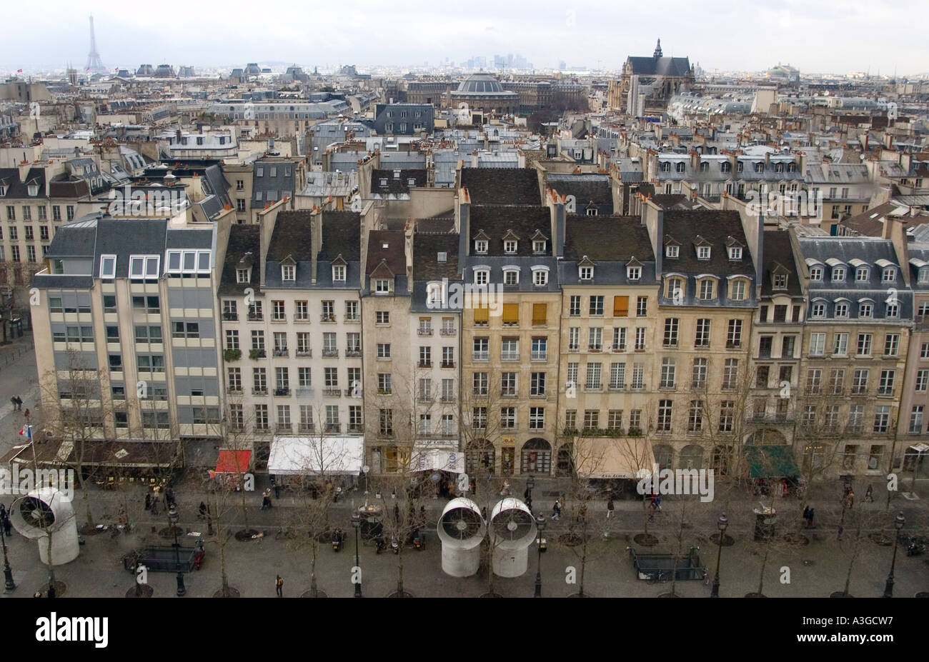 Classic Paris City View I Stock Photo - Alamy