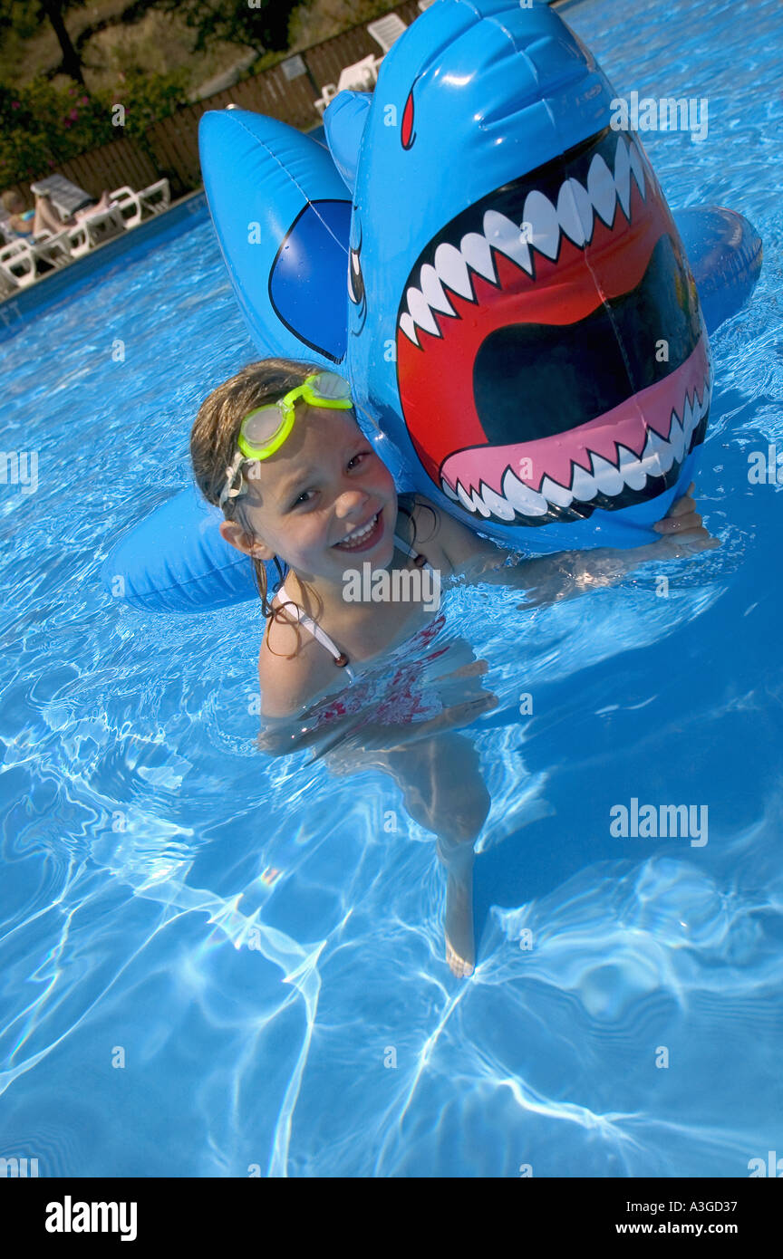 Shark In Pool