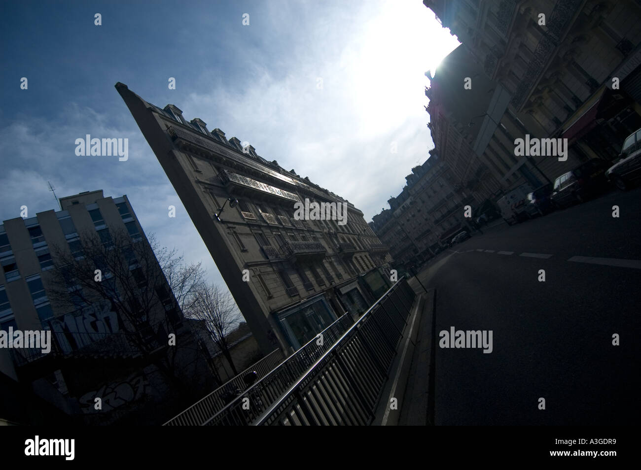 Ghost Building 6 Stock Photo - Alamy