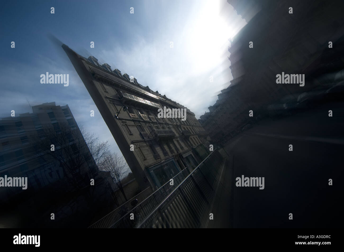 Ghost Building 5 Stock Photo - Alamy