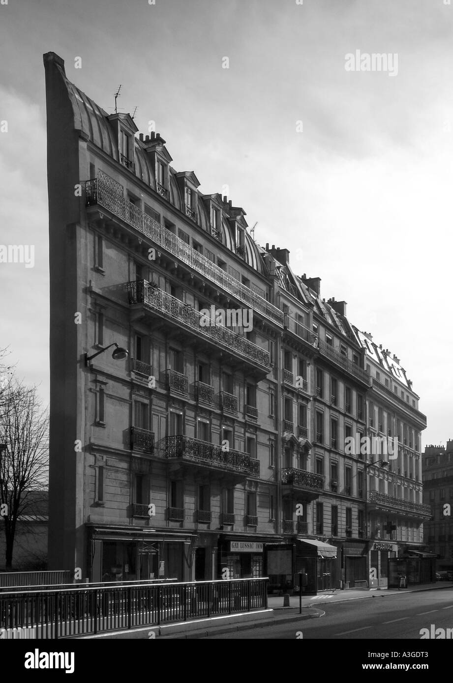 Ghost Building 1 Stock Photo - Alamy