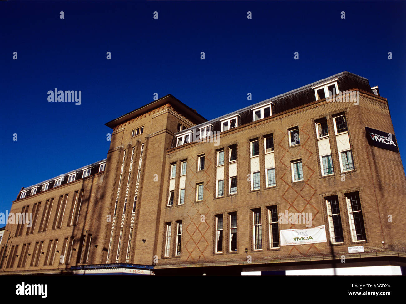 Y.M.C.A. Buildings Nottingham Stock Photo - Alamy