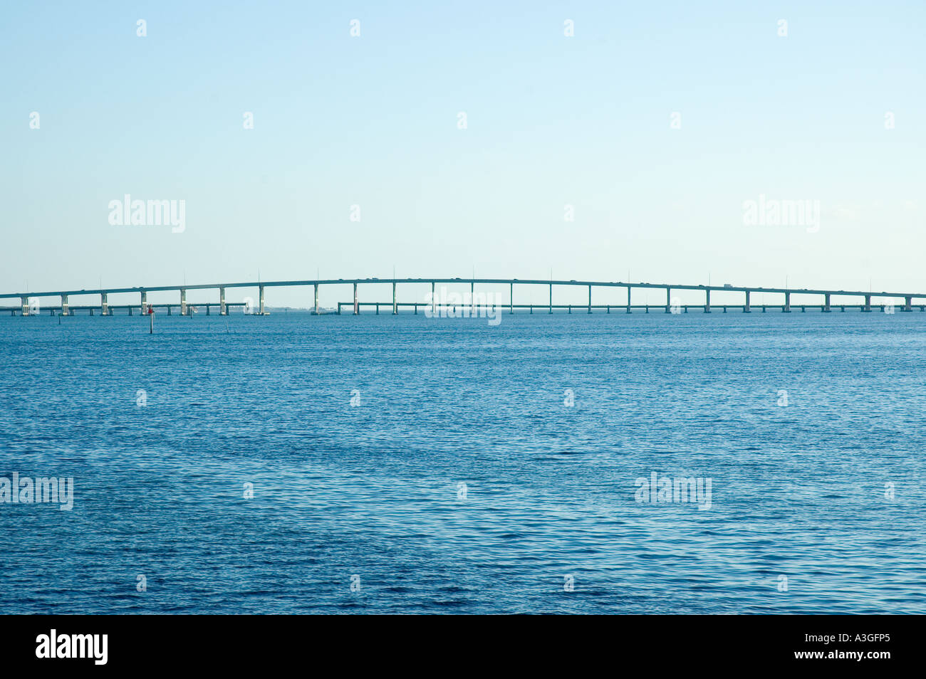 Interstate 195 Bridge between Miami and Miami Beach Stock Photo - Alamy