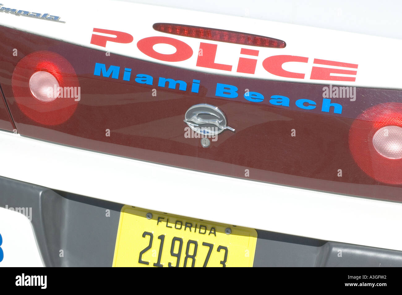 Cruiser for Miami Beach Police Florida USA Stock Photo - Alamy