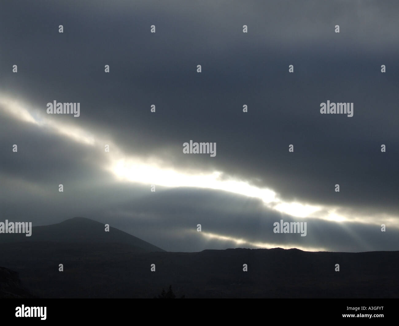 moel eilio mountain in snowdonia in wales Stock Photo - Alamy