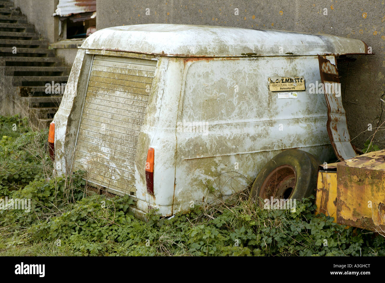 Back of van hi-res stock photography and images - Alamy