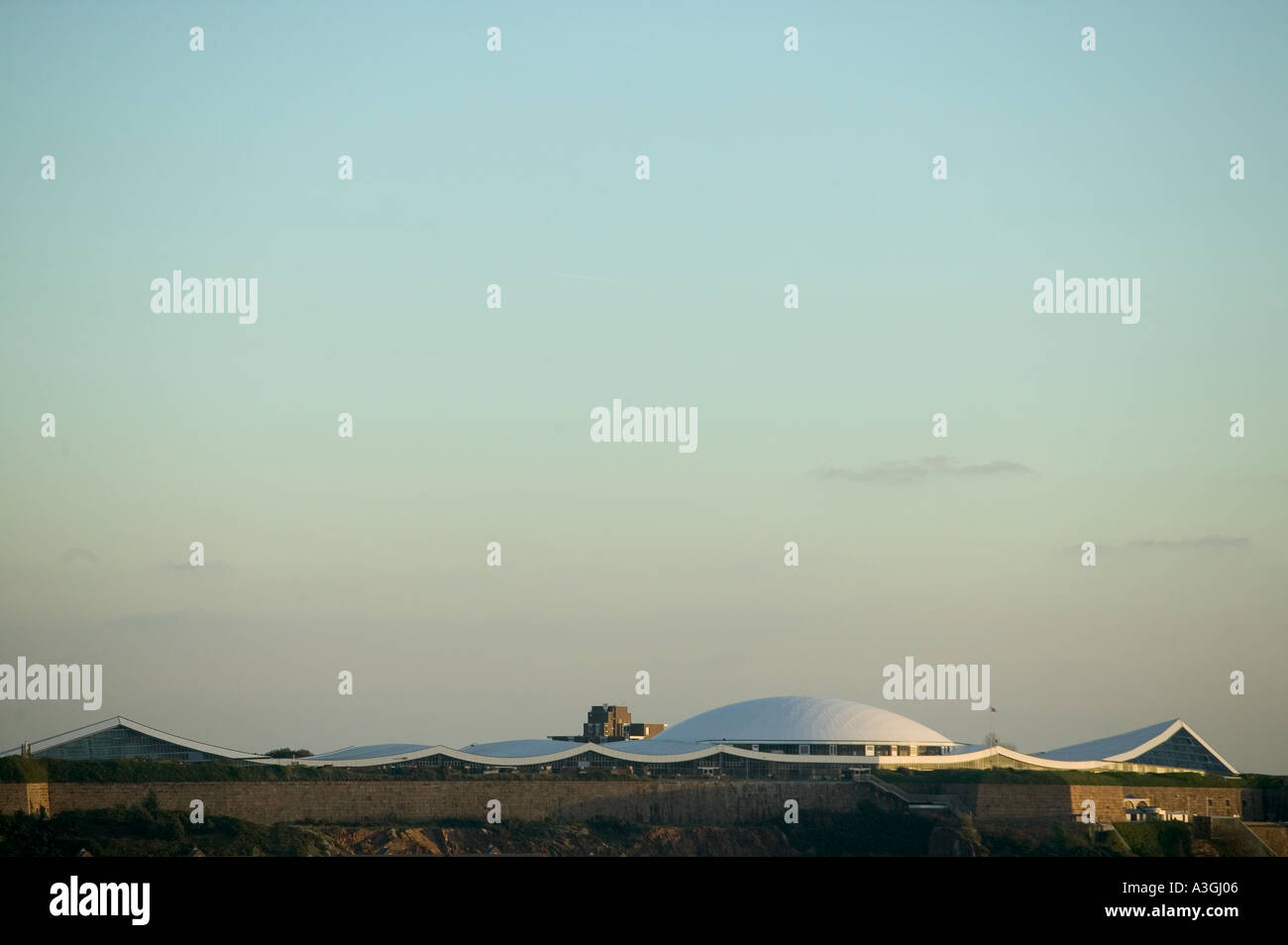 View of Fort Regent St Helier Jersey Channel Islands Stock Photo - Alamy