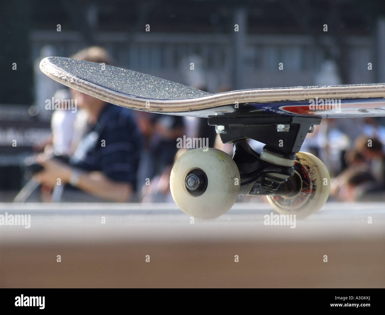 skateboarder on ramp Stock Photo - Alamy